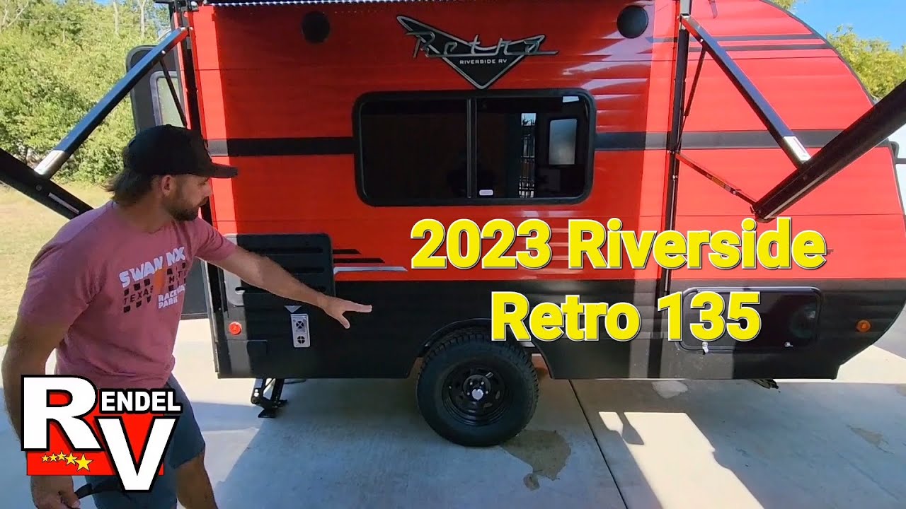 2023 Riverside Retro 135 @ RENDEL RV (Red & Black) - YouTube