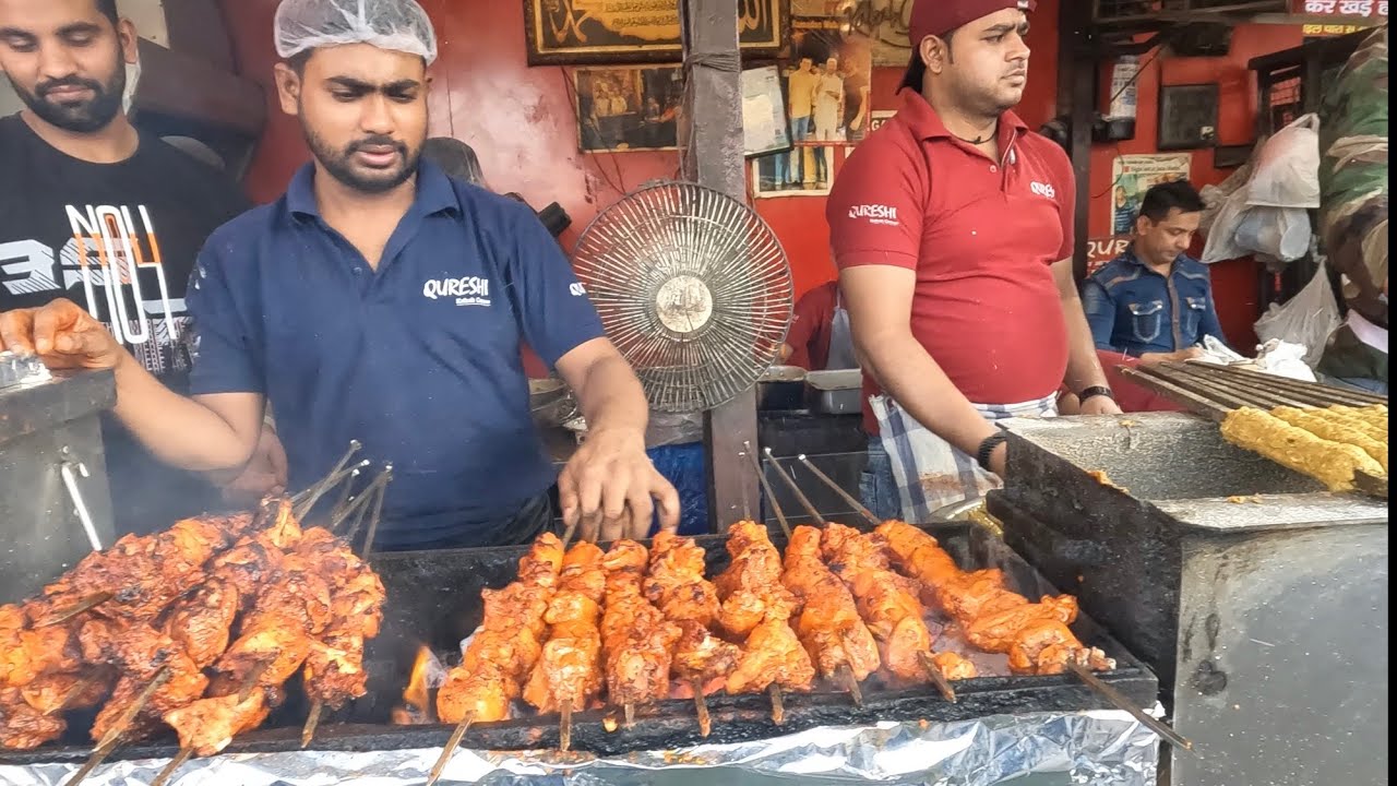 인도에서 제일 유명한 케밥 가게 | Most Famous Kebab in India | 인도 길거리 음식 - YouTube