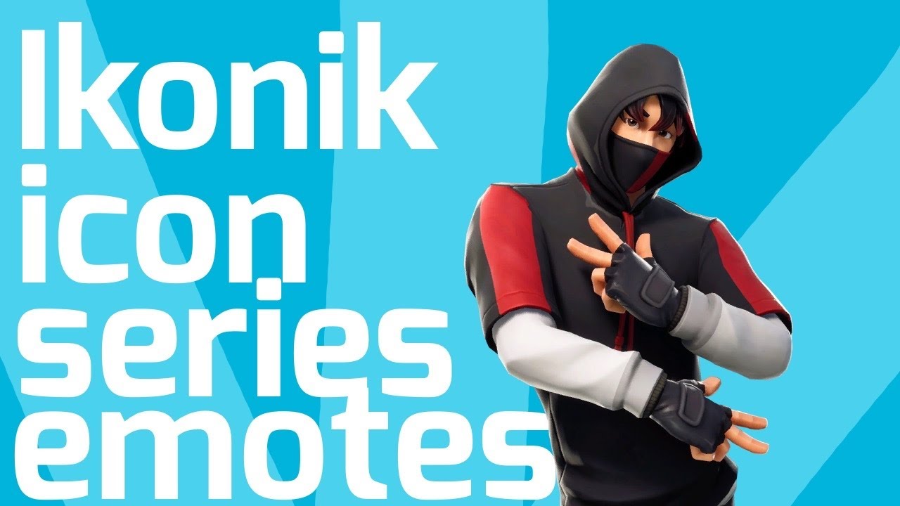 Ikonik doing icon series emotes - YouTube