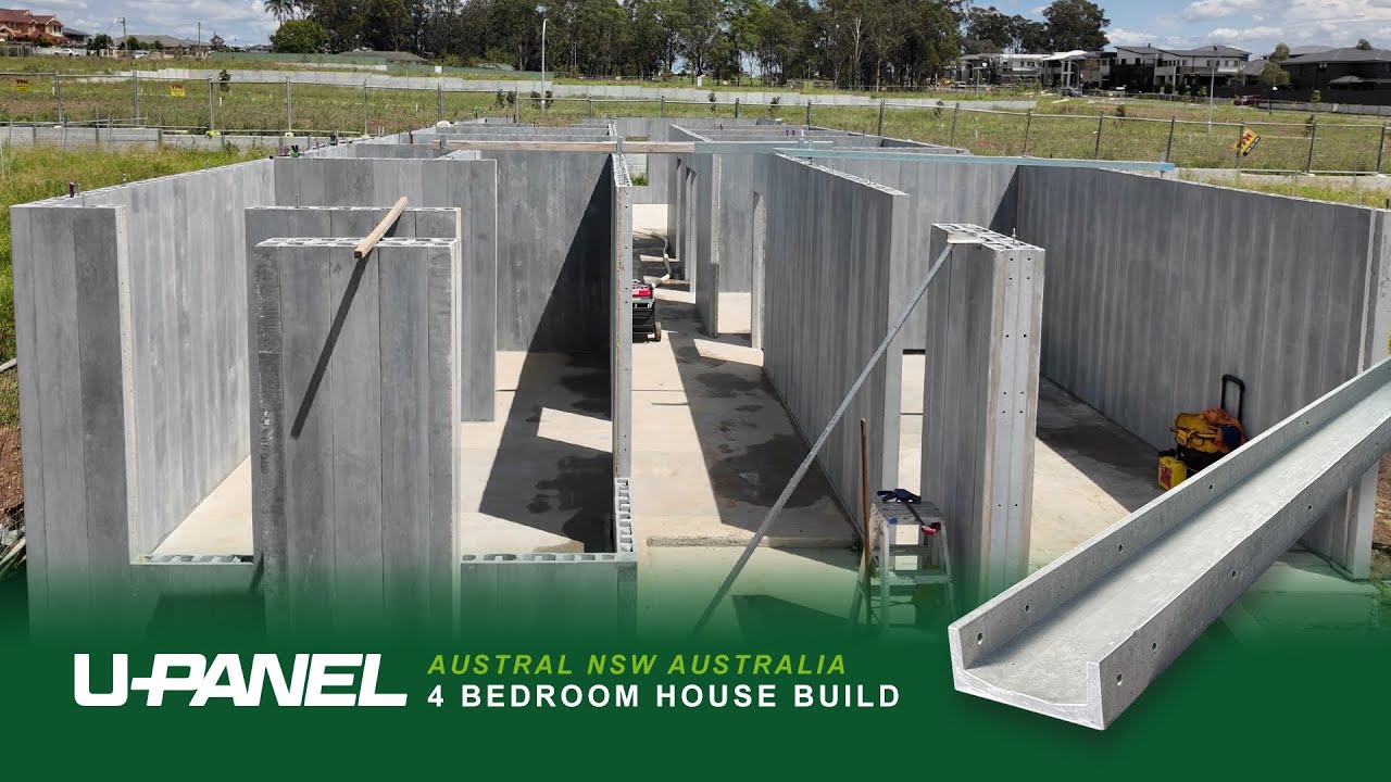 U-Panel Austral House Build - YouTube