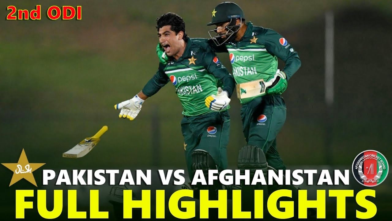 Pakistan Vs Afghanistan Full Highlights | Pak vs Afg highlights | full ...