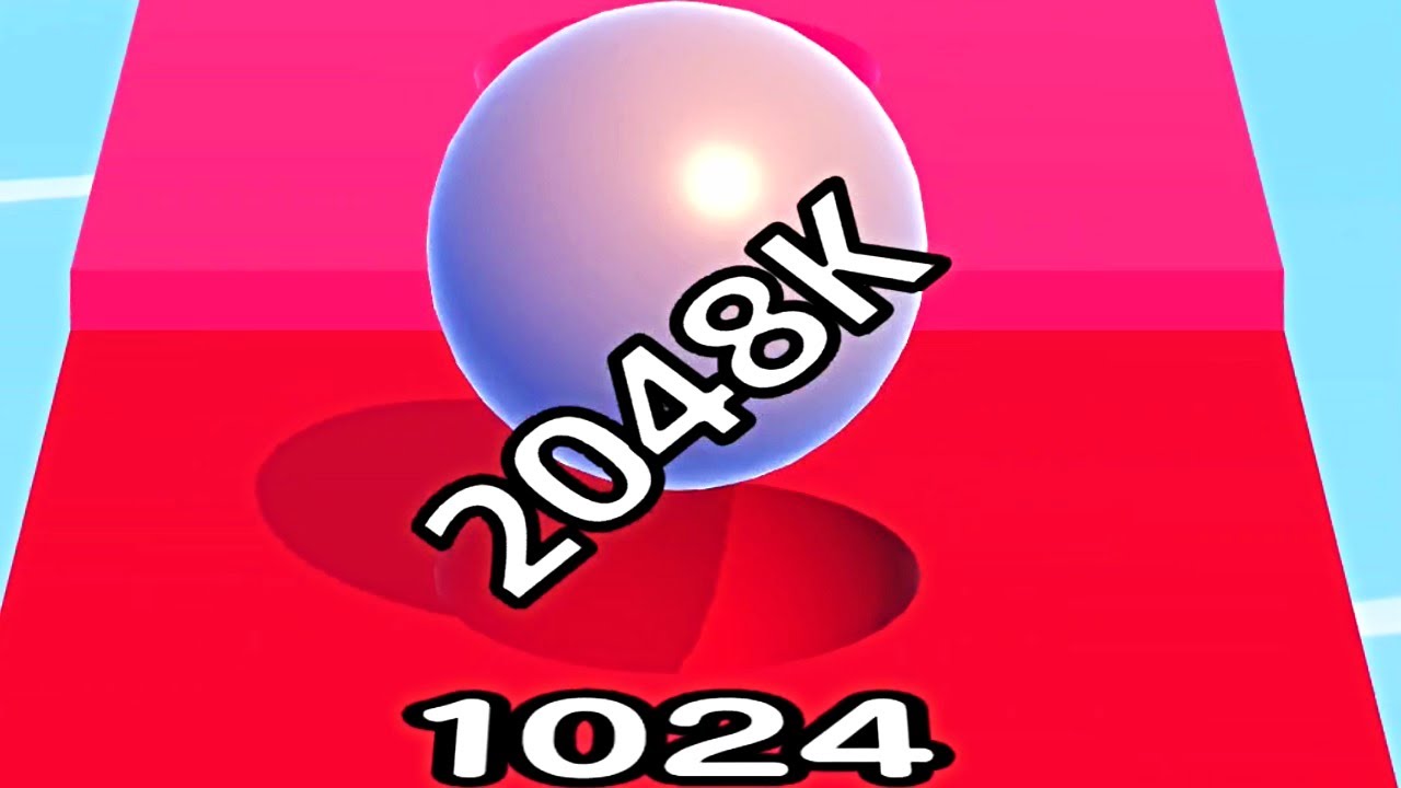 Ball Run Infinity Number Up To (128M, 256M, 512M, 1024M) ! All Levels ...