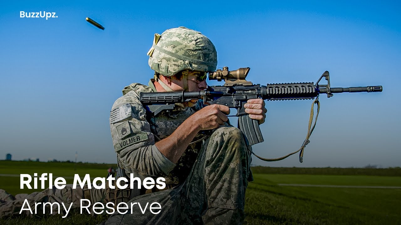 "How Army Reserve Soldiers Train with Rifles: Watch Them in Action ...