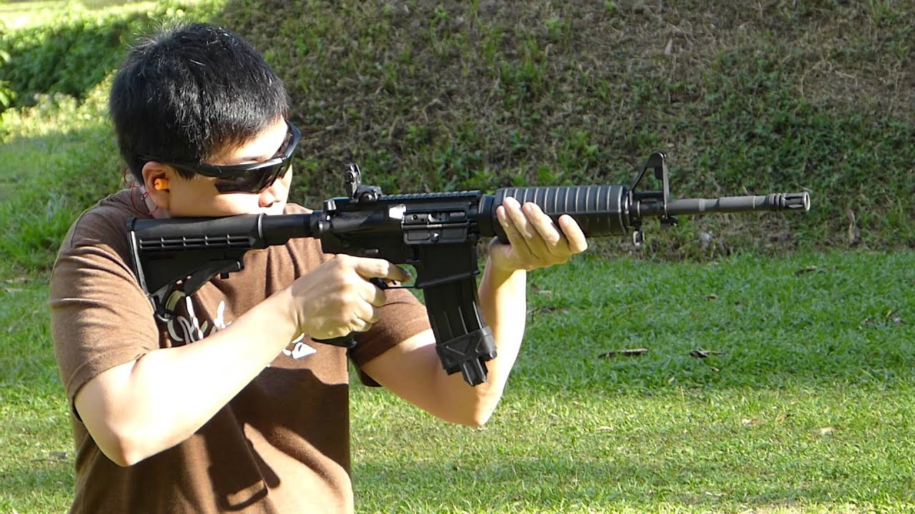 Full Auto M4A1 part 2 - YouTube