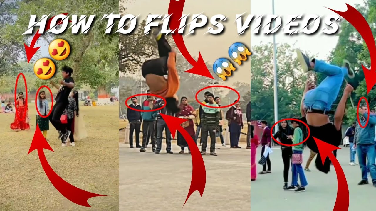 How To Flips Videos Public Reaction Flip video #flip#instagram - YouTube