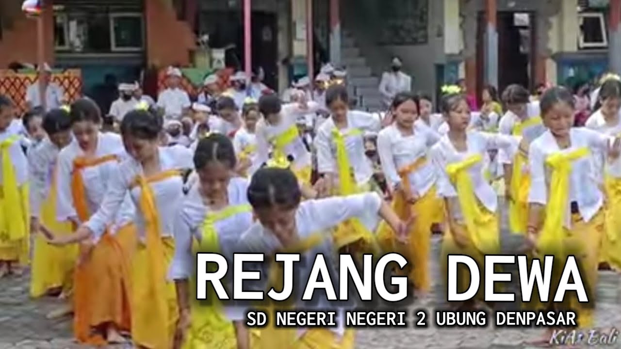 TARI REJANG DEWA ANAK-ANAK SD N 2 UBUNG // HARI RAYA SARASWATI 2022 ...