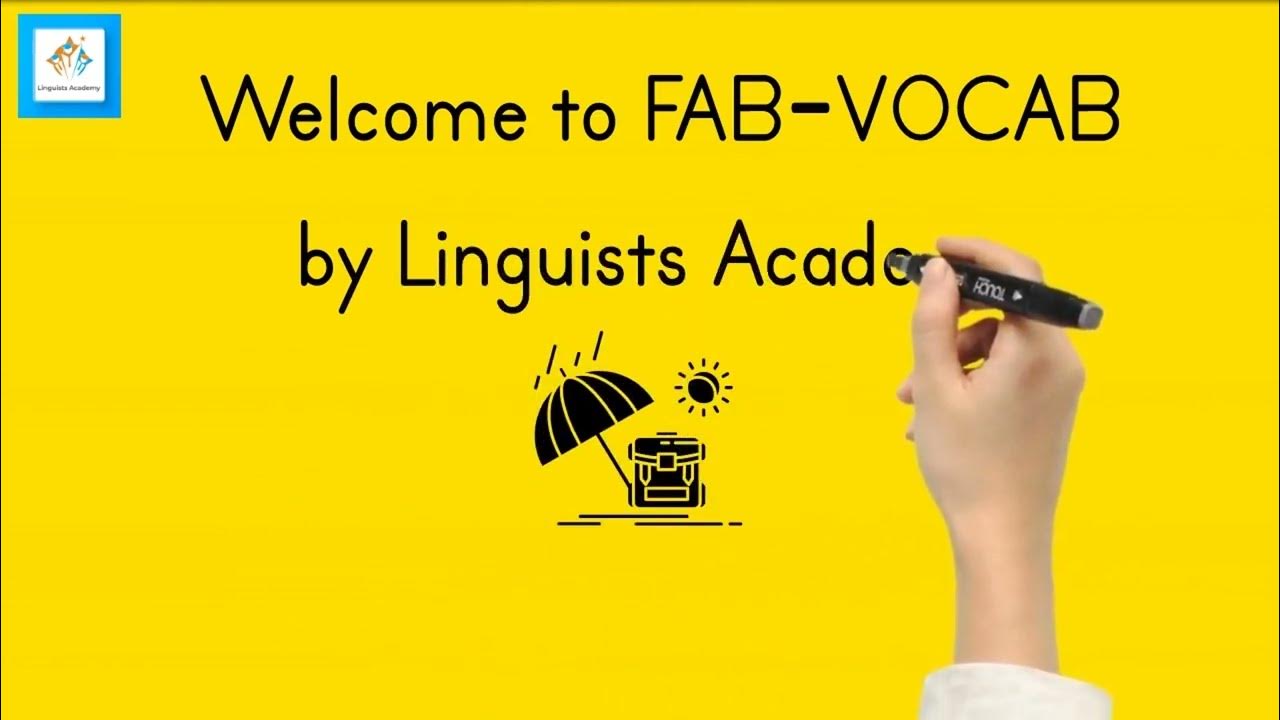 Fab-Vocab - Season 2 Episode 1 - YouTube