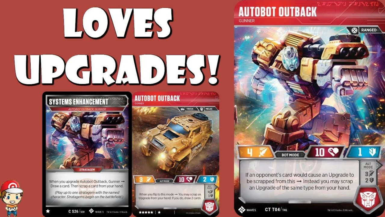 1st Ever Outback Card is GREAT with a Lot of Upgrades! (Transformers ...