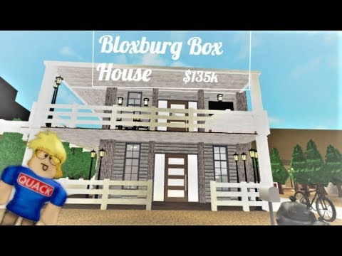 Bloxburg Box House (135k) - YouTube