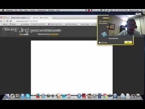 Screencast with Jing or Screencast-o-matic - YouTube