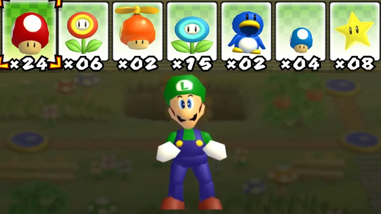 What happens when "SM64" Luigi uses Mario's Power-Ups? - YouTube