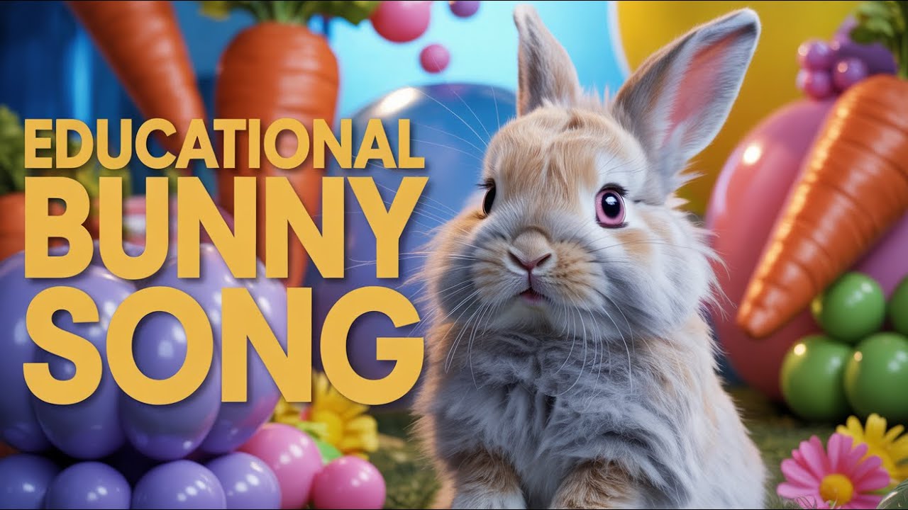Bunny Morning Song | Wake Up with Cute Rabbit Nursery Rhyme and Kids ...