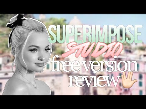 app review: #1 superimpose free version ♡ - YouTube