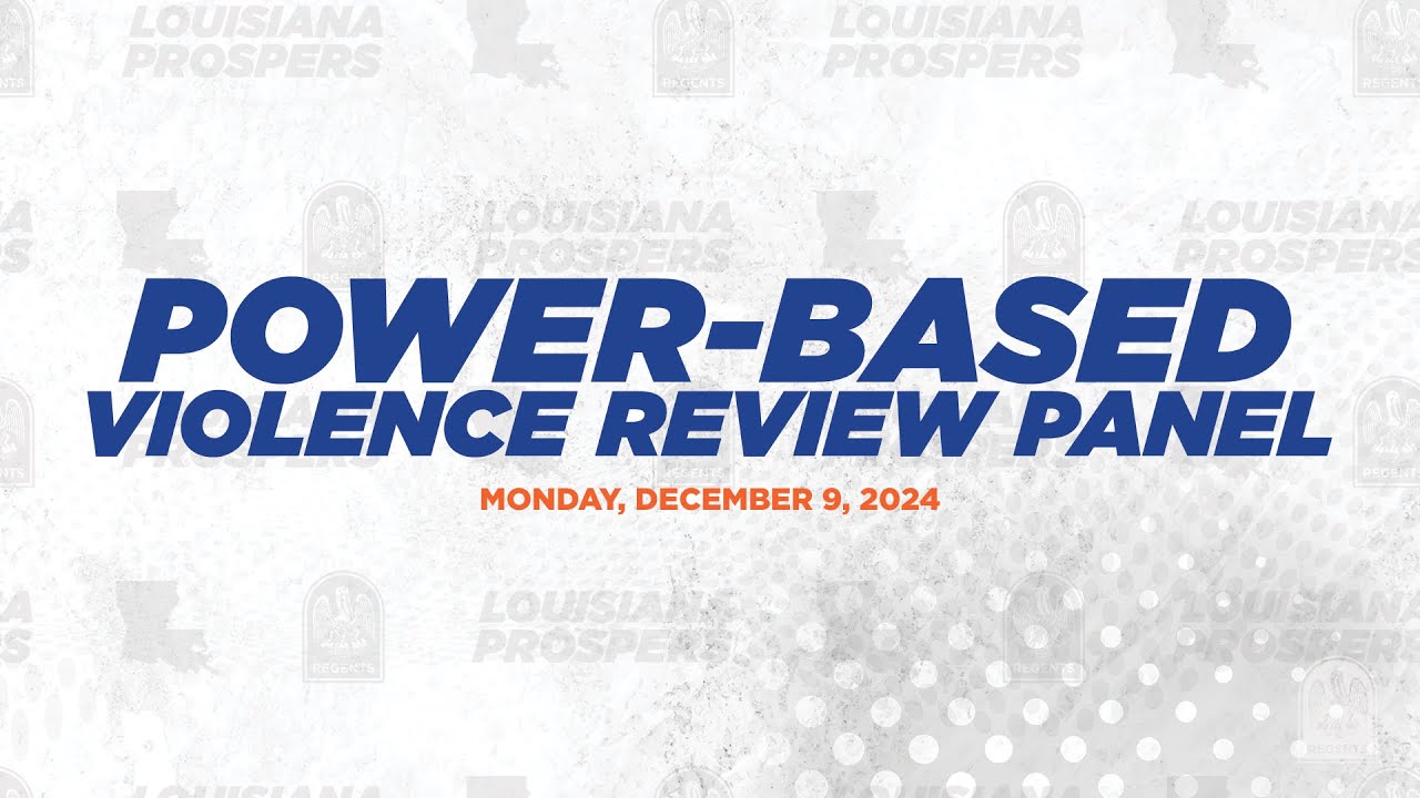Power-Based Violence Review Panel (December 2024) - YouTube