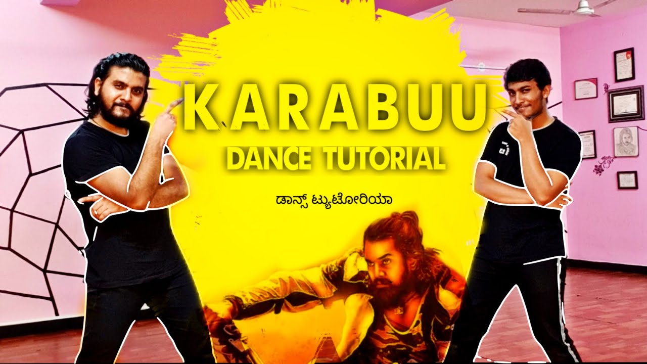 Karabuu Dance Tutorial 😍😘😍Pogaru | Karabuu | Dhruva Sarja | Rashmika ...