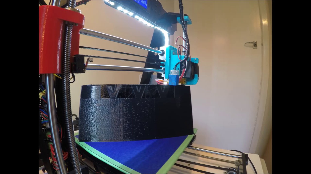 Gauge Pod 3D Print Timelapse - YouTube