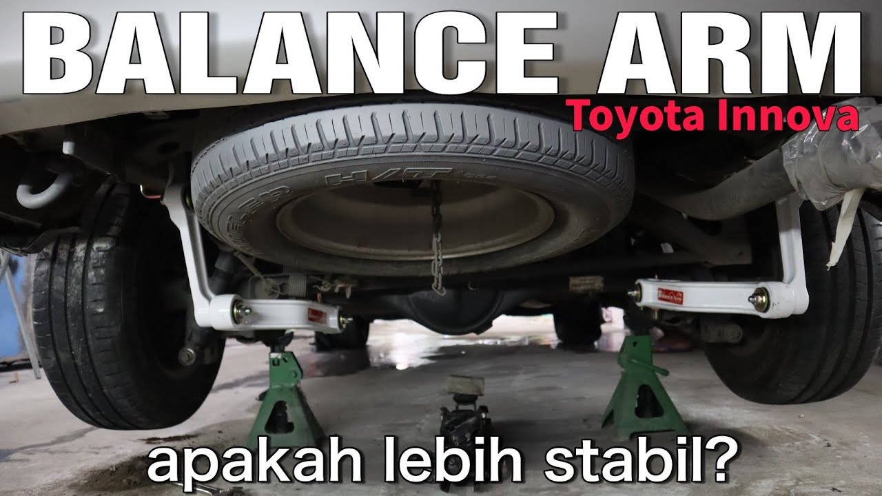 Cara Pasang Lower Stabilizer Innova || Pasang sway bar innova balance ...