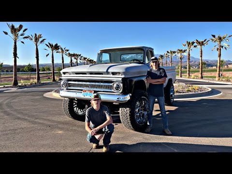 The 66' C10 Frame Swap takes on the Open Road!!!!! - YouTube