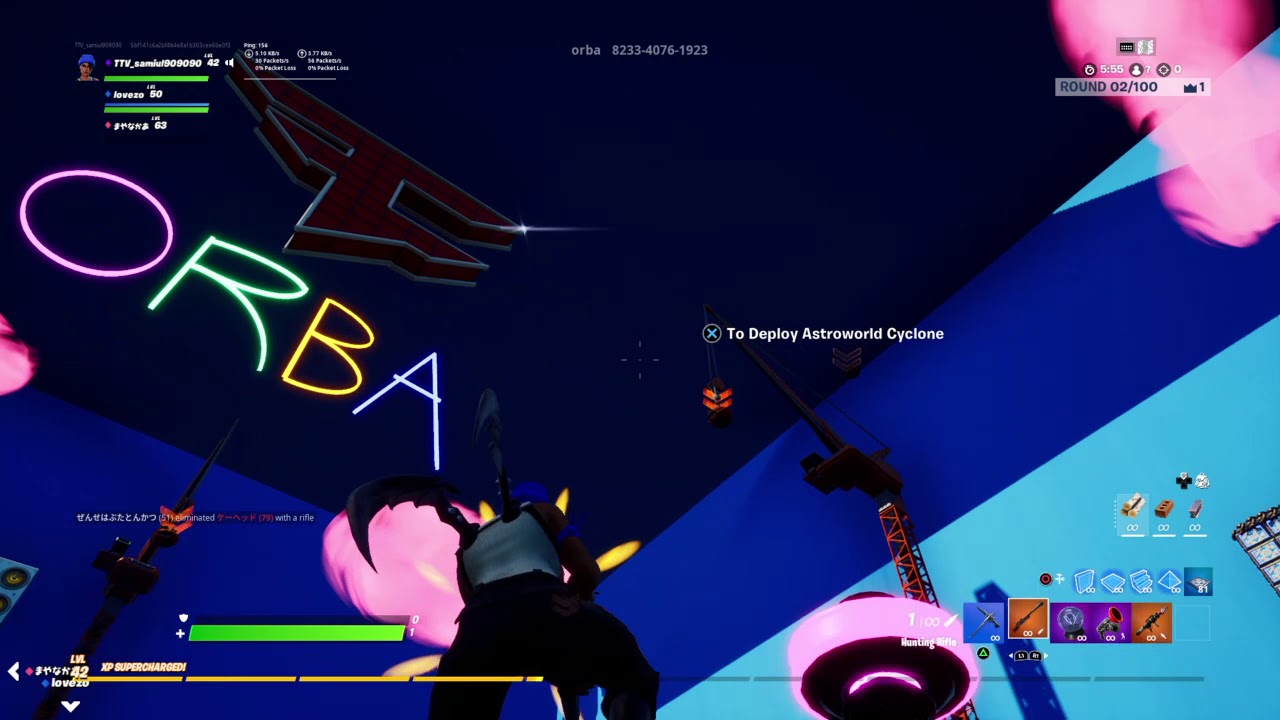 A trickshot that took a very long time to do also on FAZE orba ...