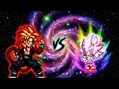 Xeno Gogeta SSJ4 V6 OP VS Shadic V3 OP (all form) in Jump Force Mugen ...