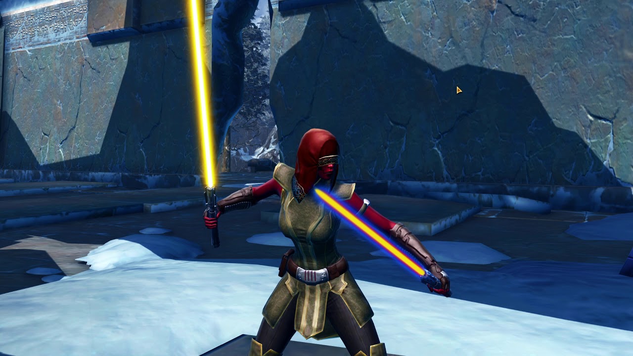 Satele Shan's Sparring Lightsaber Preview with Sound - YouTube