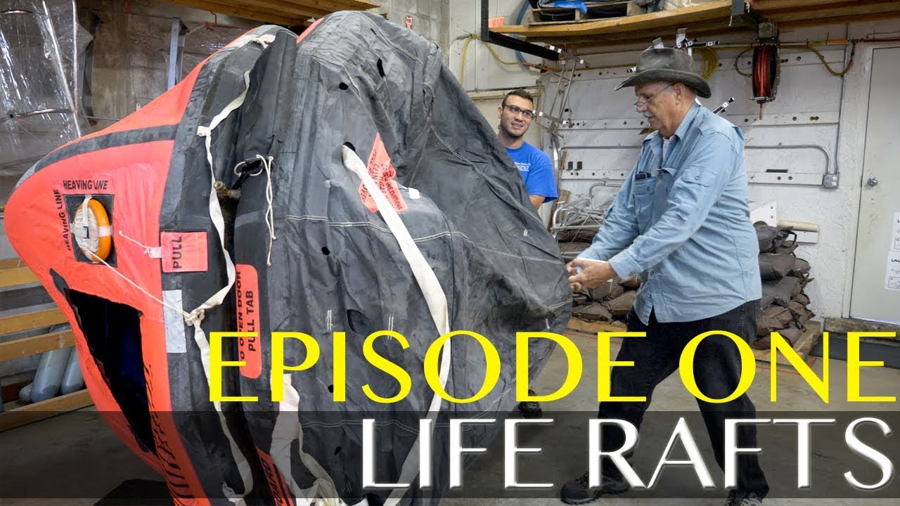 S1 EP1: Can we trust a 25 year old life raft? - YouTube