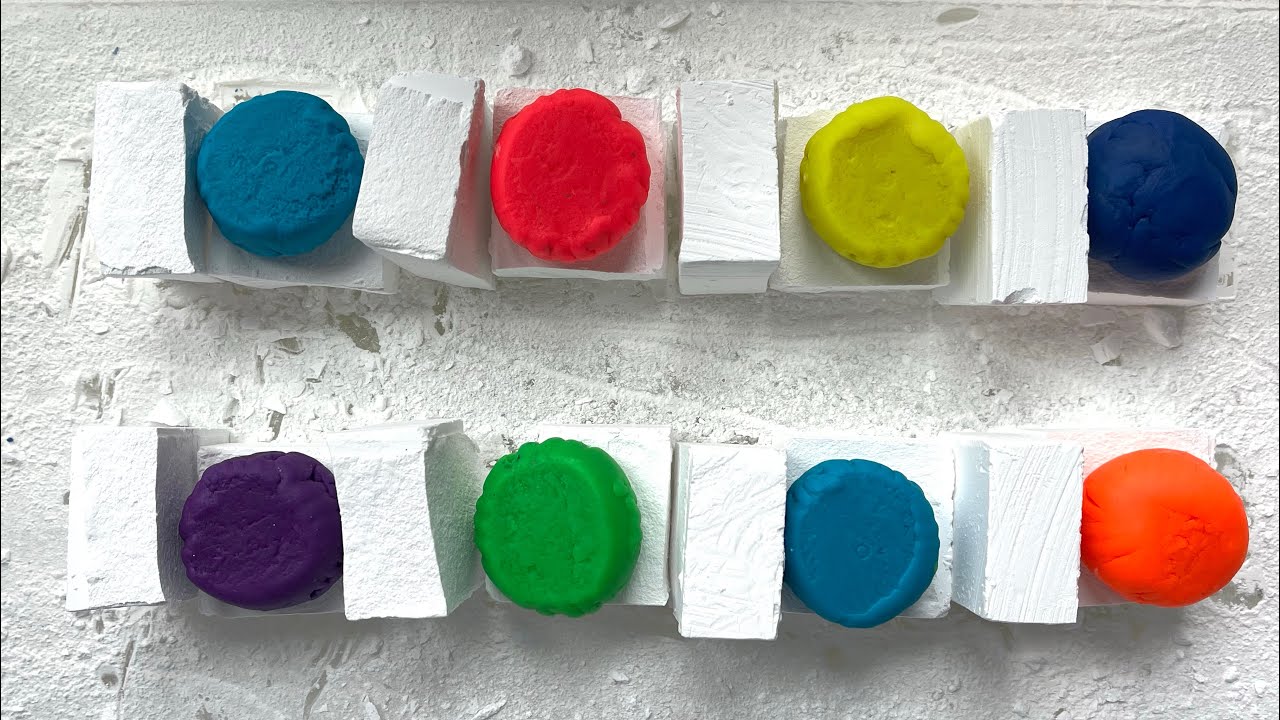 Rainy Day Play…dough sammy - Chalk ASMR - YouTube