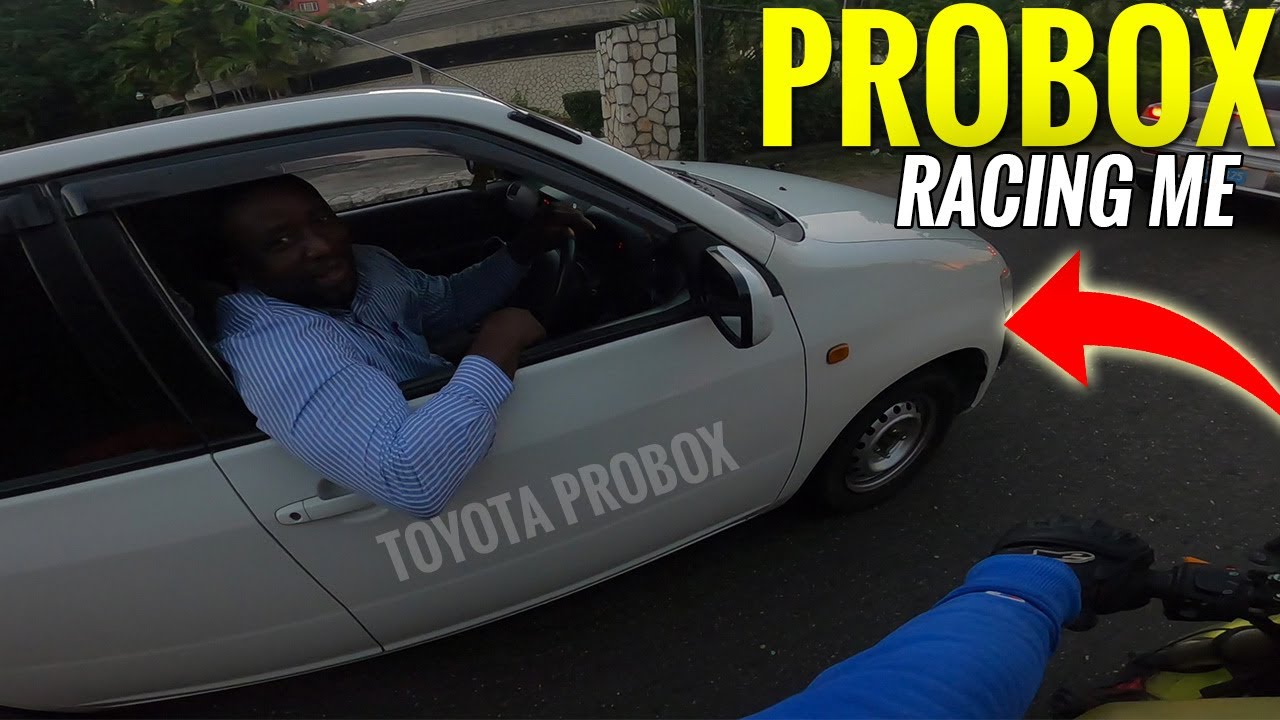 Trying To Race A Toyota Probox | Jamaican Bike Life 🇯🇲 - YouTube