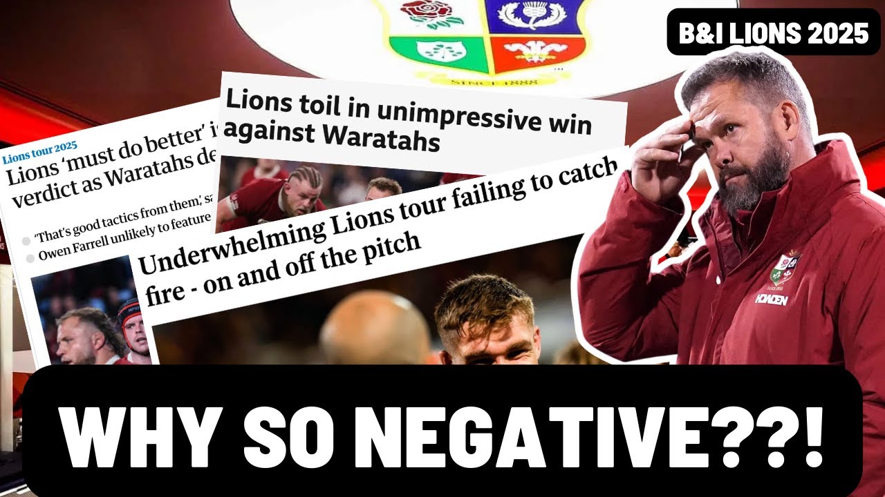 WHY SO NEGATIVE? | EXPLAINING THE LIONS STRUGGLES - YouTube