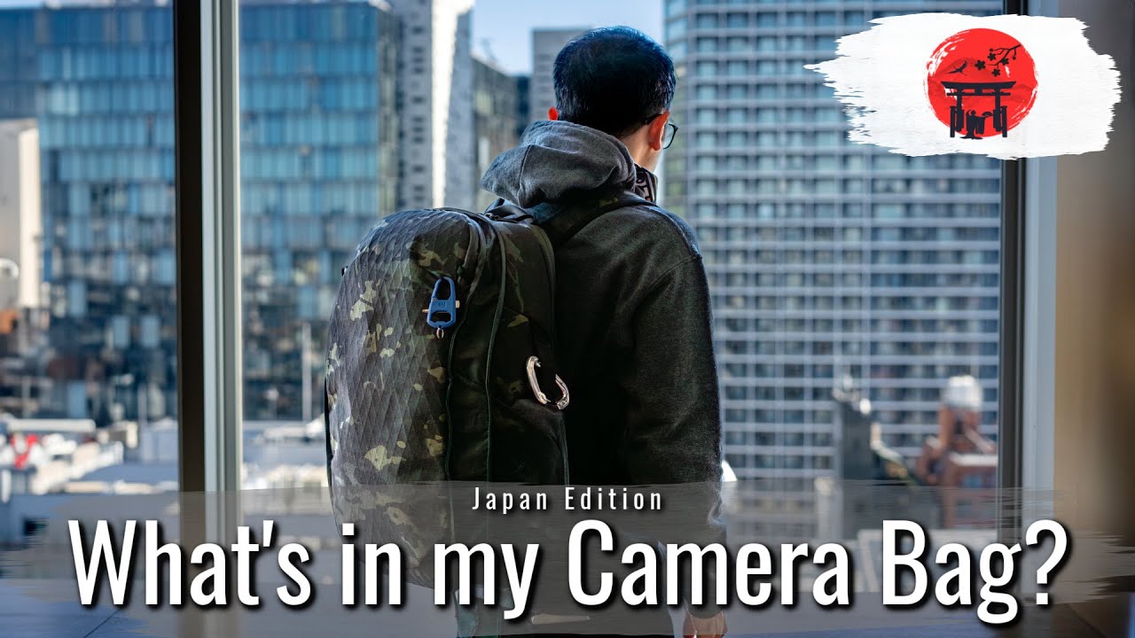 What's in my Travel Camera Bag // Japan Edition 🇯🇵 - YouTube