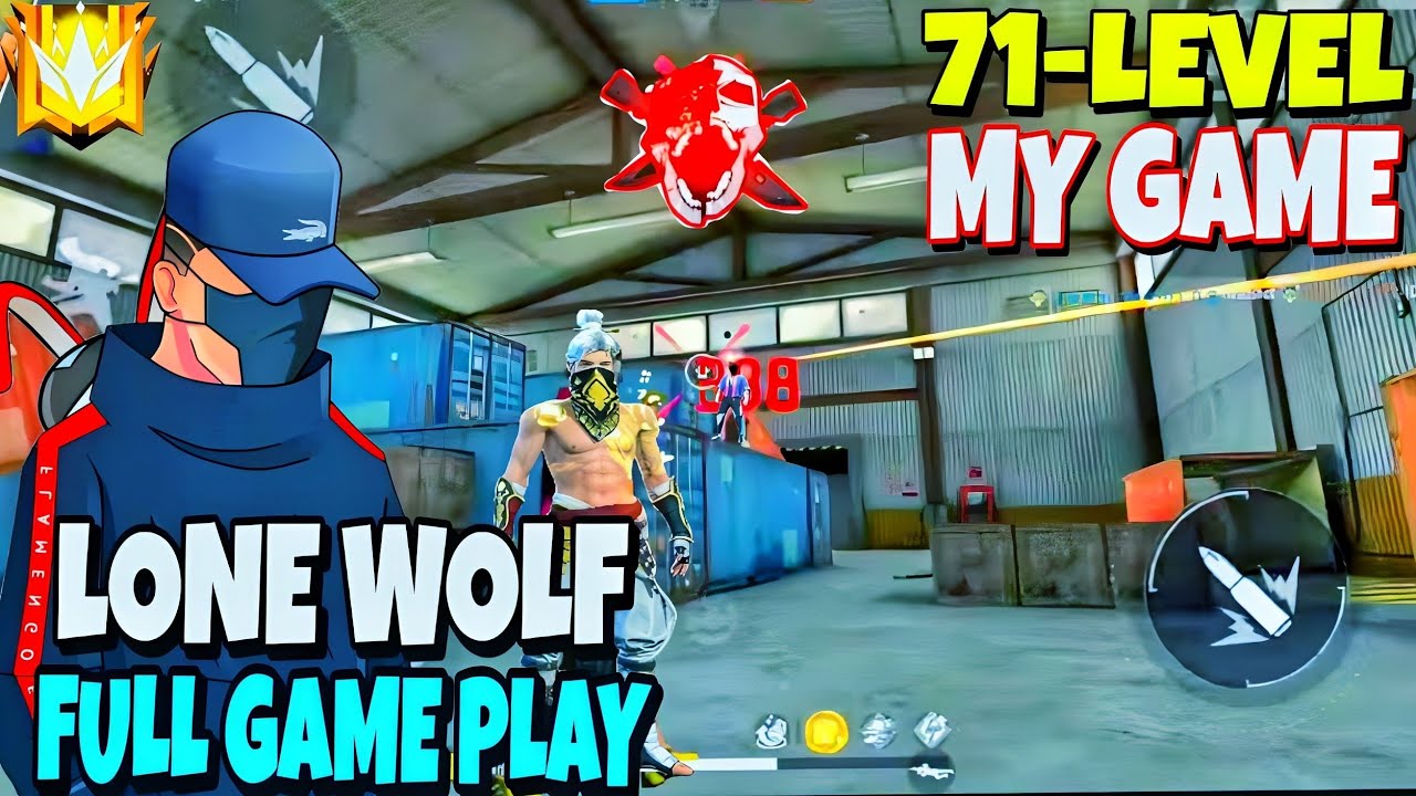 LONE WOLF MODE 1 VS 1😱FULL GAMEPLAY🤯71 LEVEL PRO PLAYER MY GAME 🤬 - YouTube