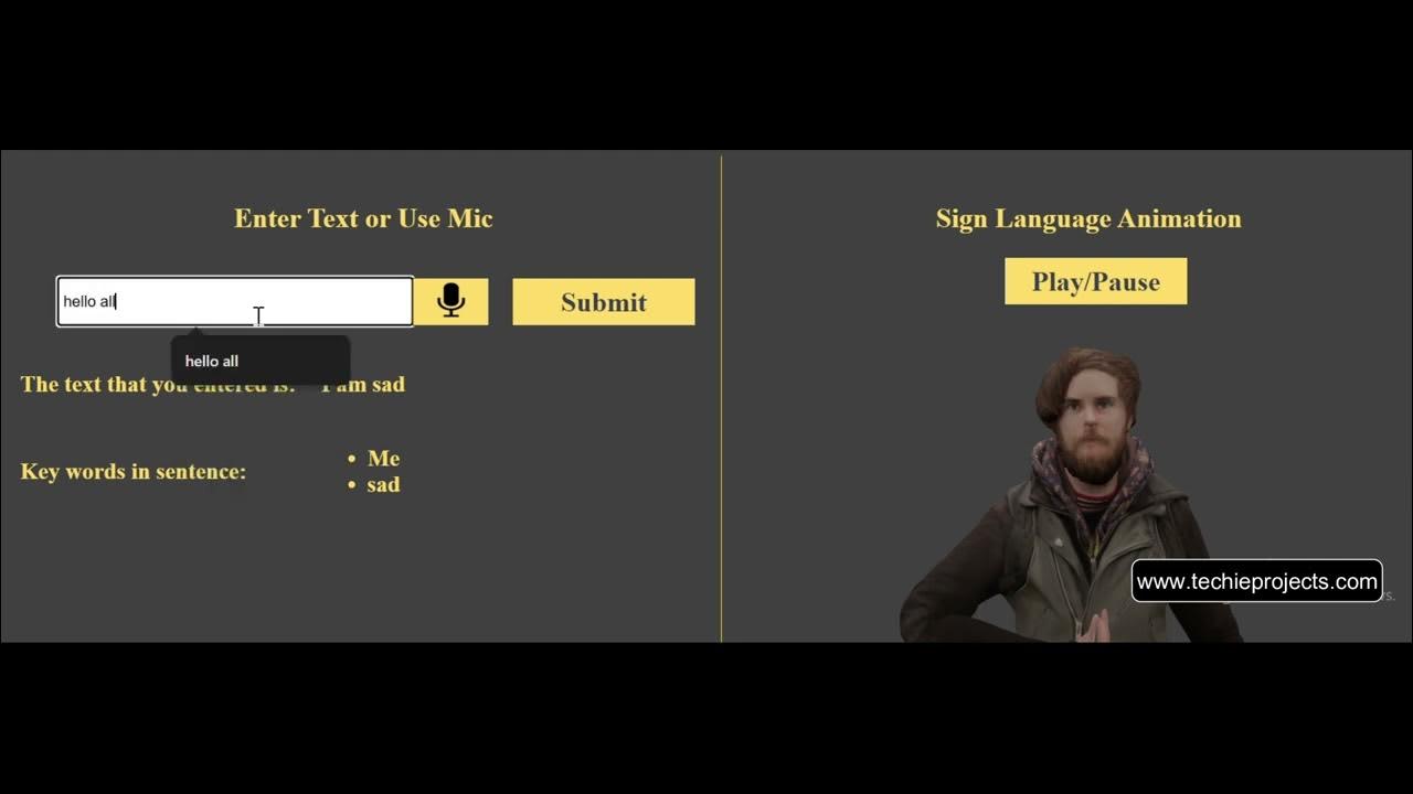 Sign Language Recognition using Machine Learning | Python Projects for Final Year Students - YouTube