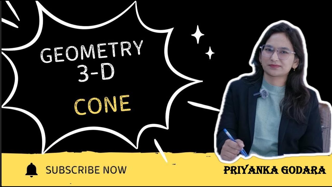 Cone in 3D Geometry | Definition, Equations with Examples | #maths # ...
