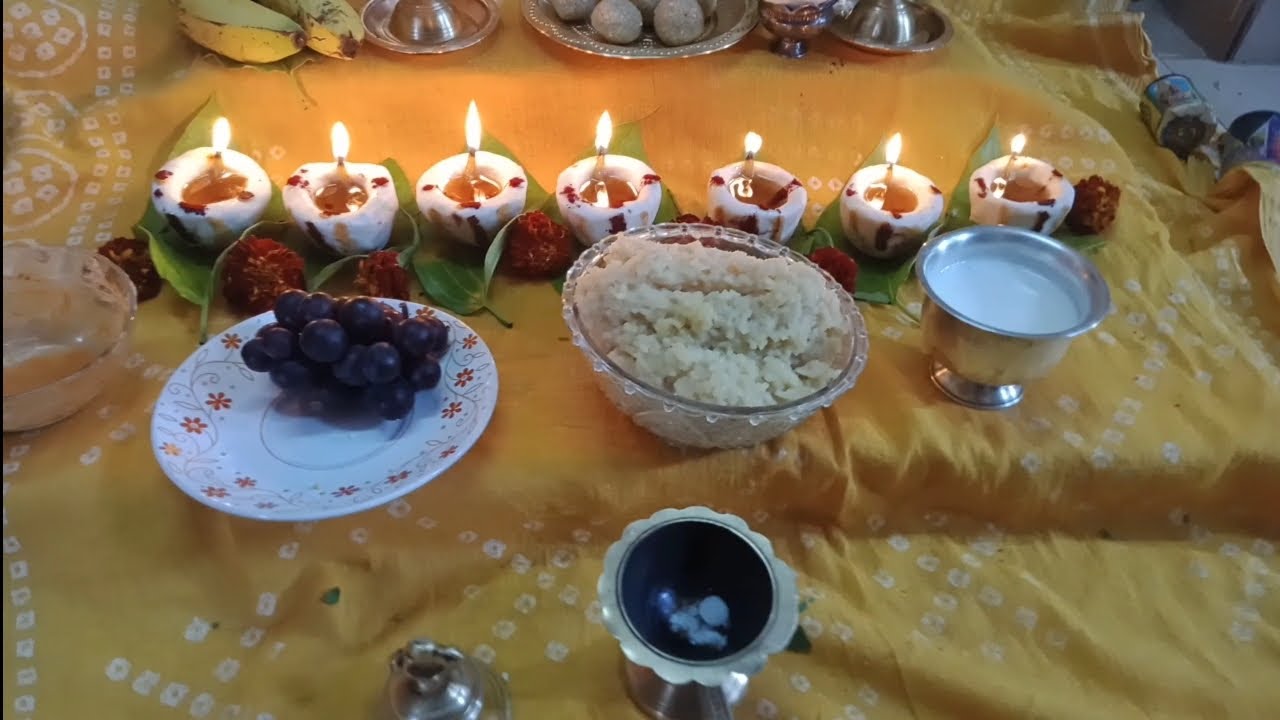 బియ్యం పిండి దీపాలు ఎలా తాయారీ చేయాలి వెంకటేశ్వర స్వామి కోసం|How To ...