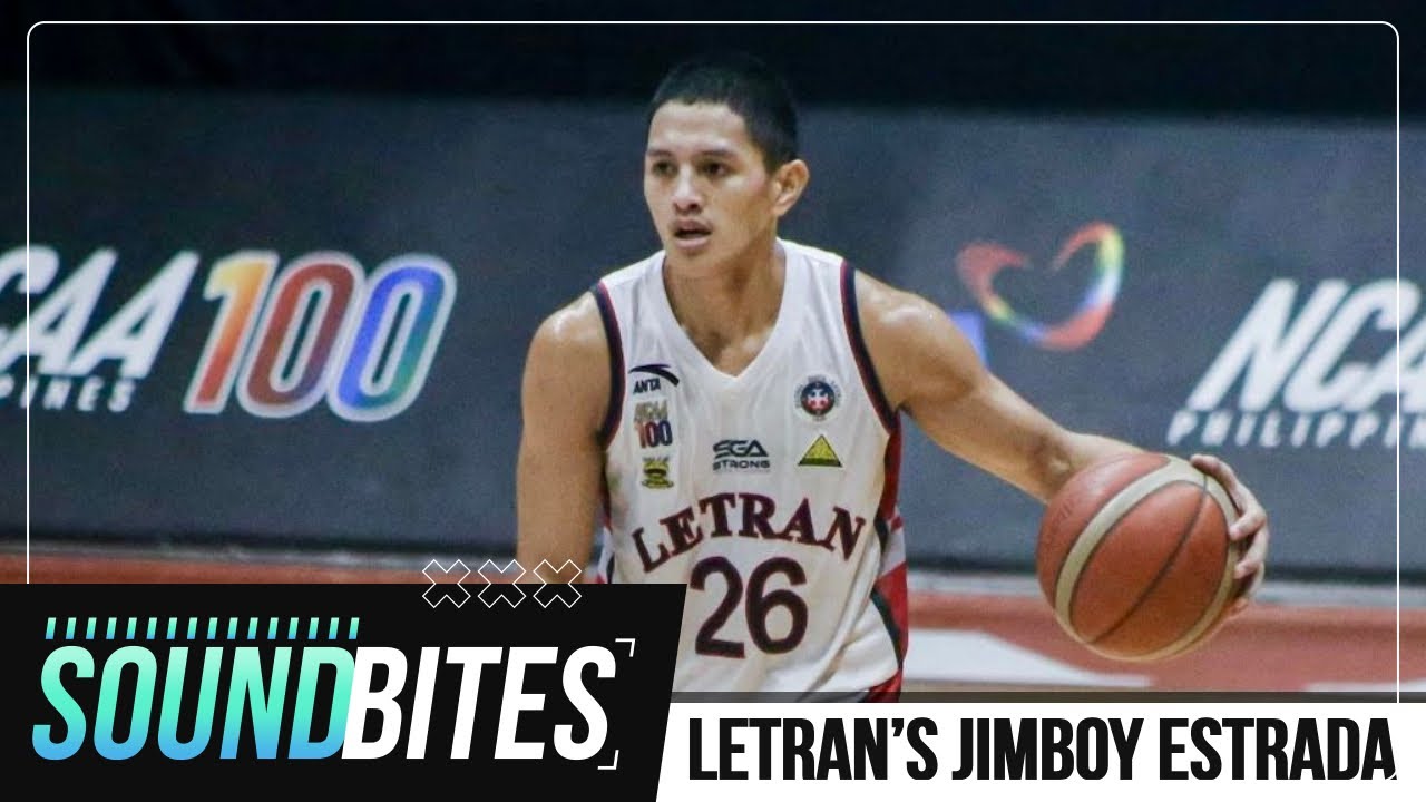Jimboy Estrada vows to do better for Letran after return from ...