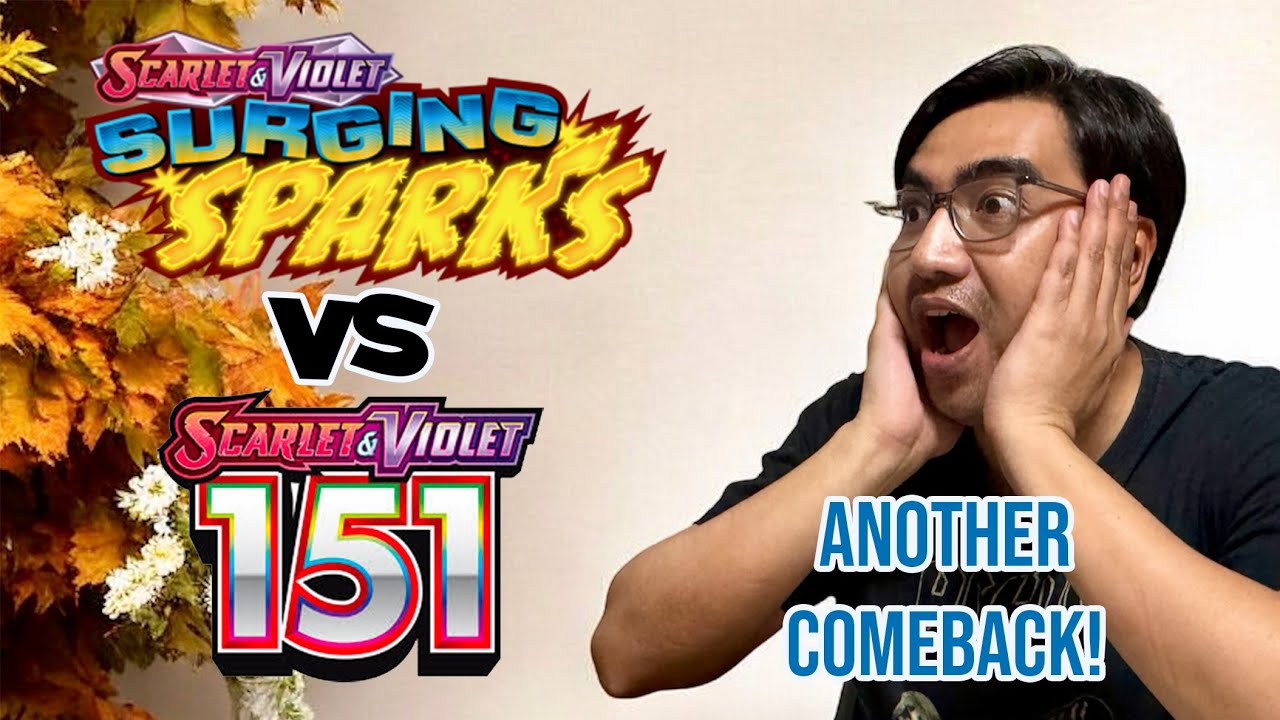 Surging Sparks vs 151 - The Newest vs the Most Popular! Most HITS ever ...