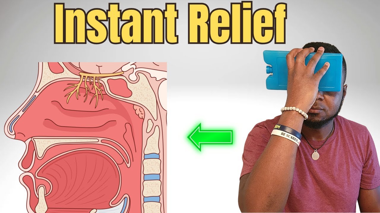 Instant Nasal Relief: This Ice Pack Trick Will Shock You! - YouTube