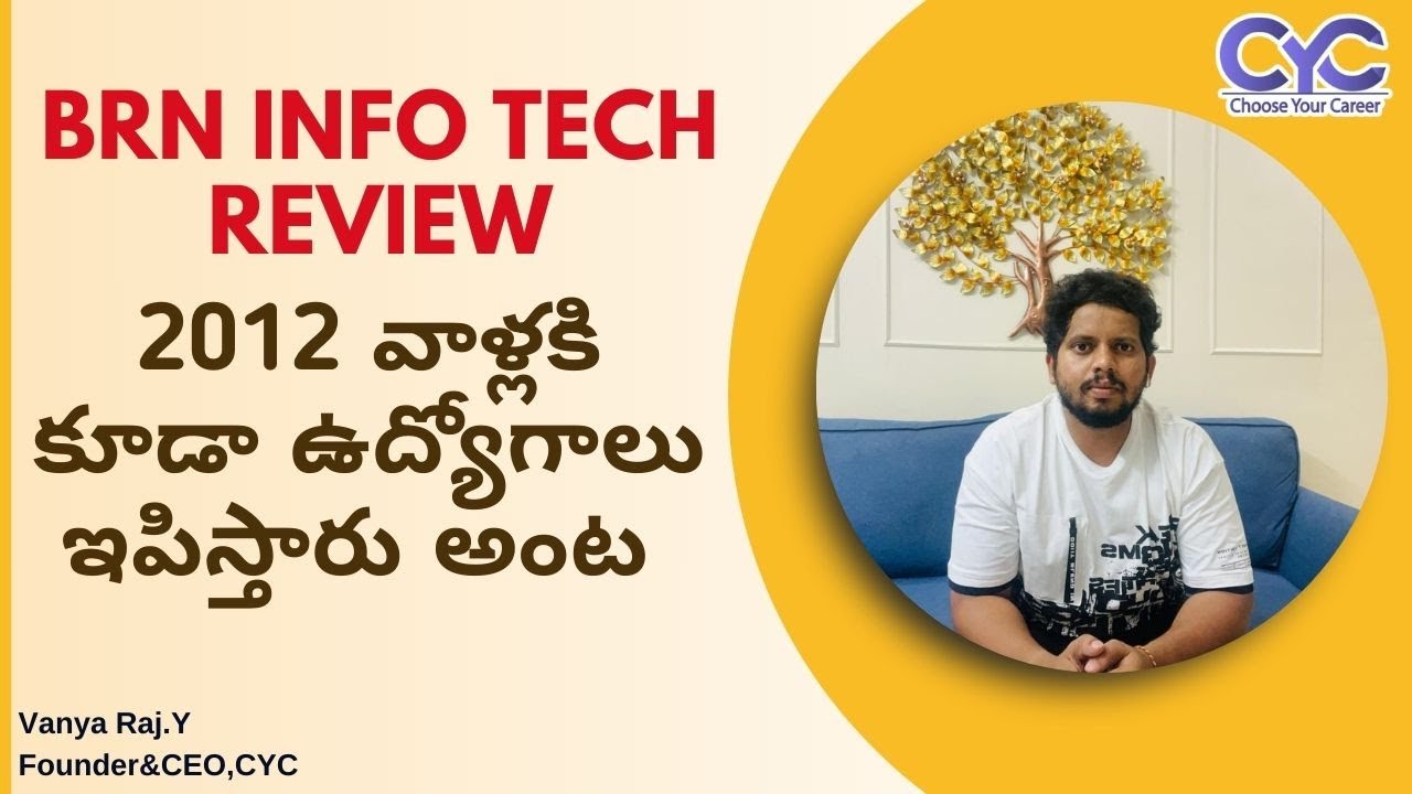 BRN INFO TECH | Best Software institutes in Hyderabad | Internship for ...