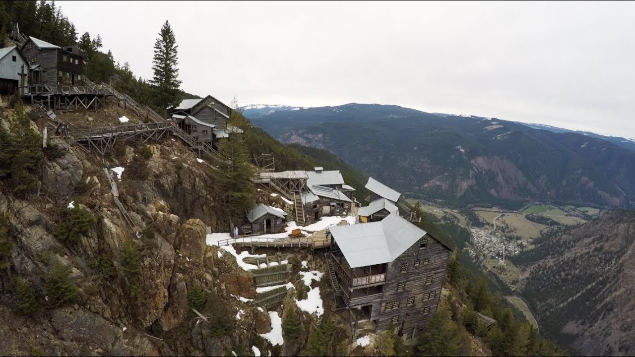 Flying over the Mascot Gold Mine & Similkameen Valley, British Columbia ...