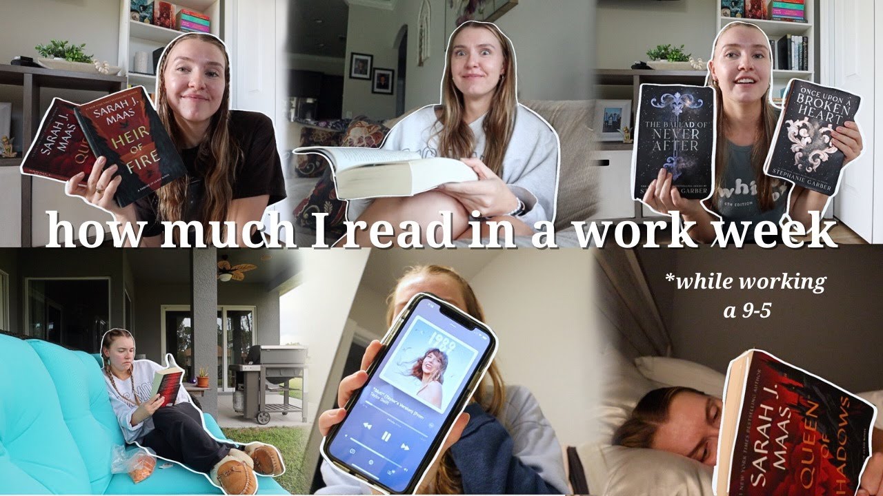 how much I realistically read in a work week! *continuing TOG series ...