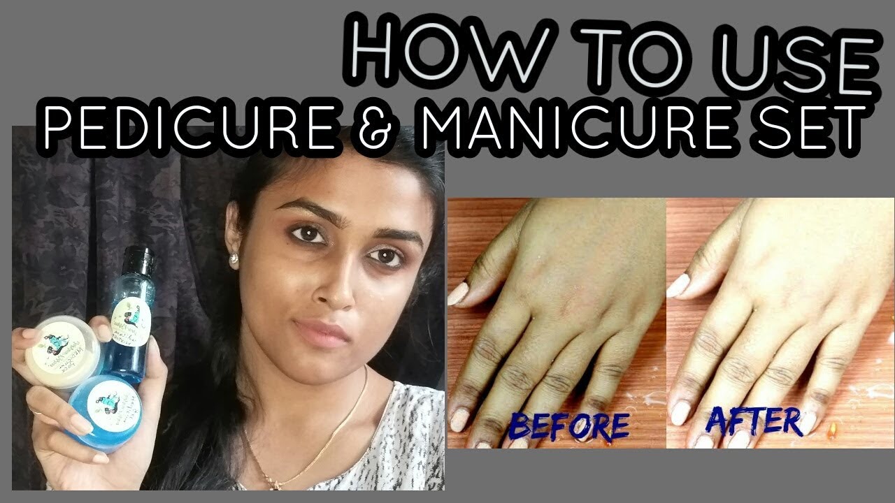PEDICURE MANICURE SET - HOW TO USE {LIVE DEMO} - YouTube