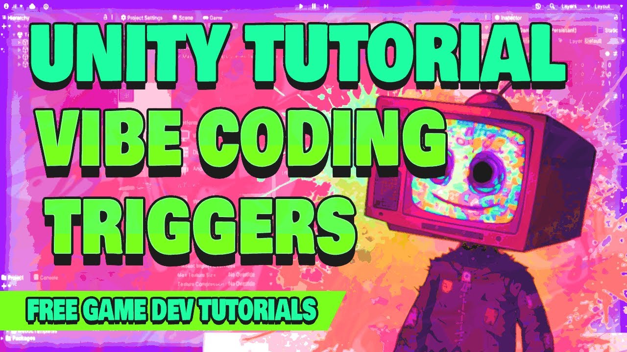 How to Make Games in Unity – Vibe Coding Triggers! (Free Game Jam Template Course Tutorial #0015 ...