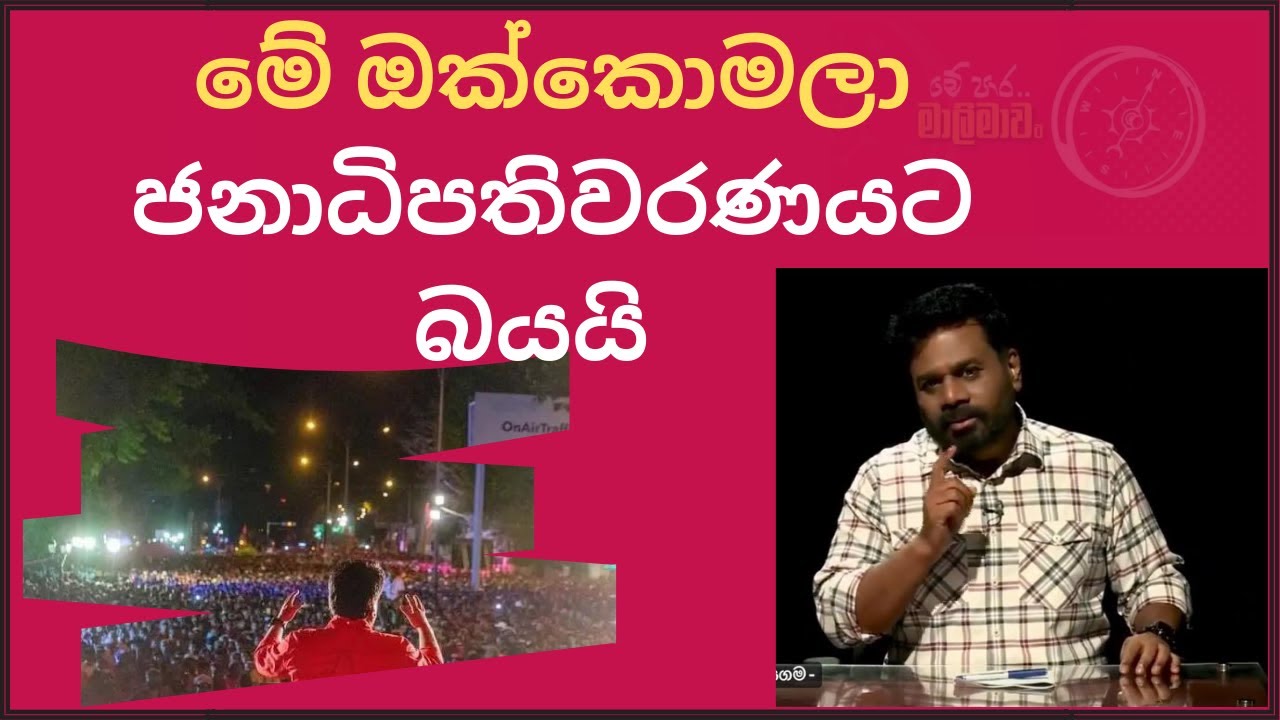 රනිල්, සජිත්, බැසිල් පාර්ලිමේන්තුව විසුරුවන්න දගලන්නේ ඇයි? #akd # ...