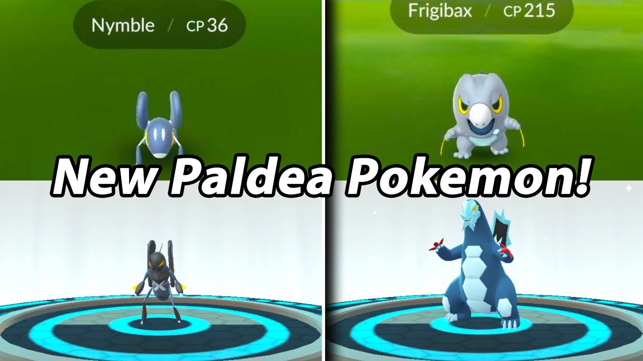 MORE PALDEA POKEMON HAVE BEEN RELEASED IN POKEMON GO! Frigibax ...