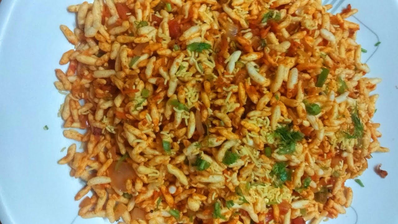 Churmuri Bhel ,Girmit (Tasty And Easy Evening Snack) - YouTube