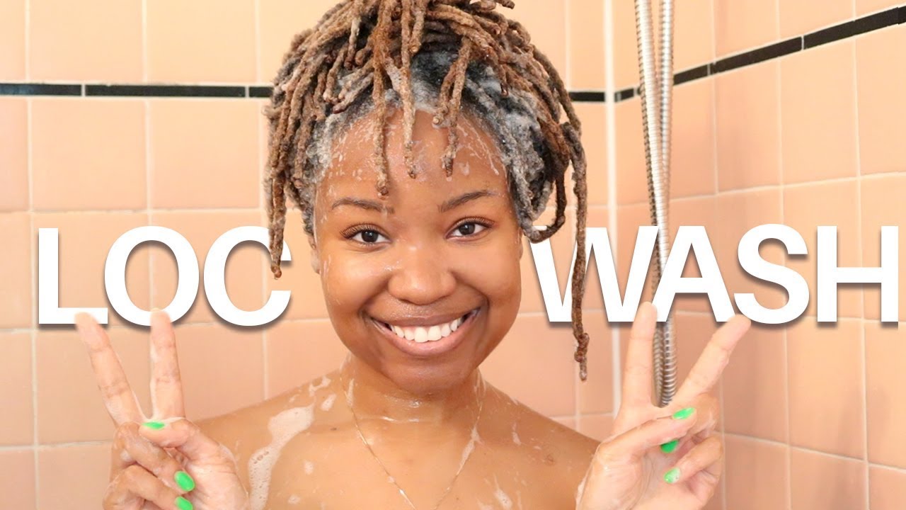 WASHING + RETWISTING + STYLING MY LOCS - YouTube