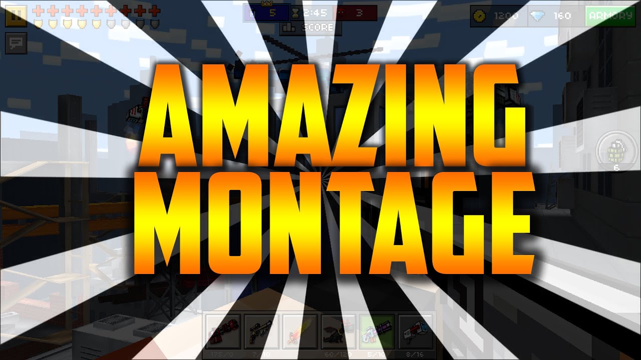 PIXEL GUN 3D CAPTAIN DRAKE MONTAGE EDITED BY JUST SPAWN [ MUST WATCH ...