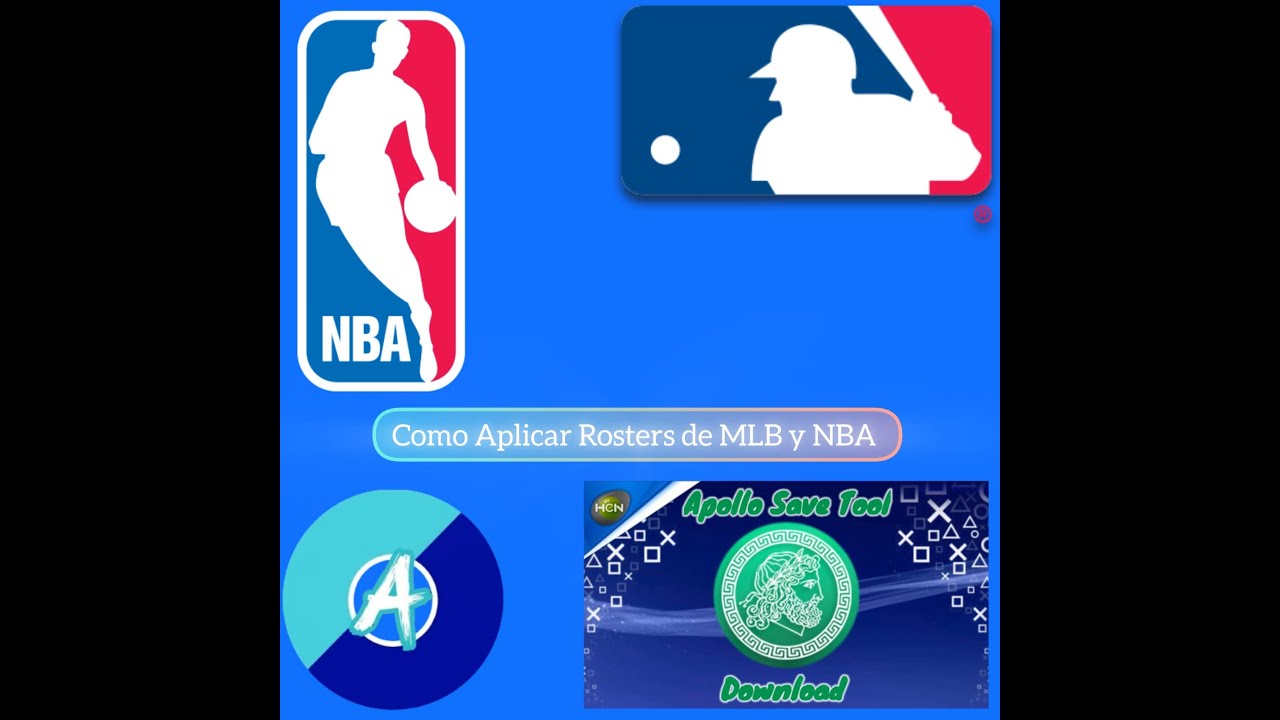 (COMO APLICAR LOS ROSTERS DE MLB Y NBA PS3) - YouTube