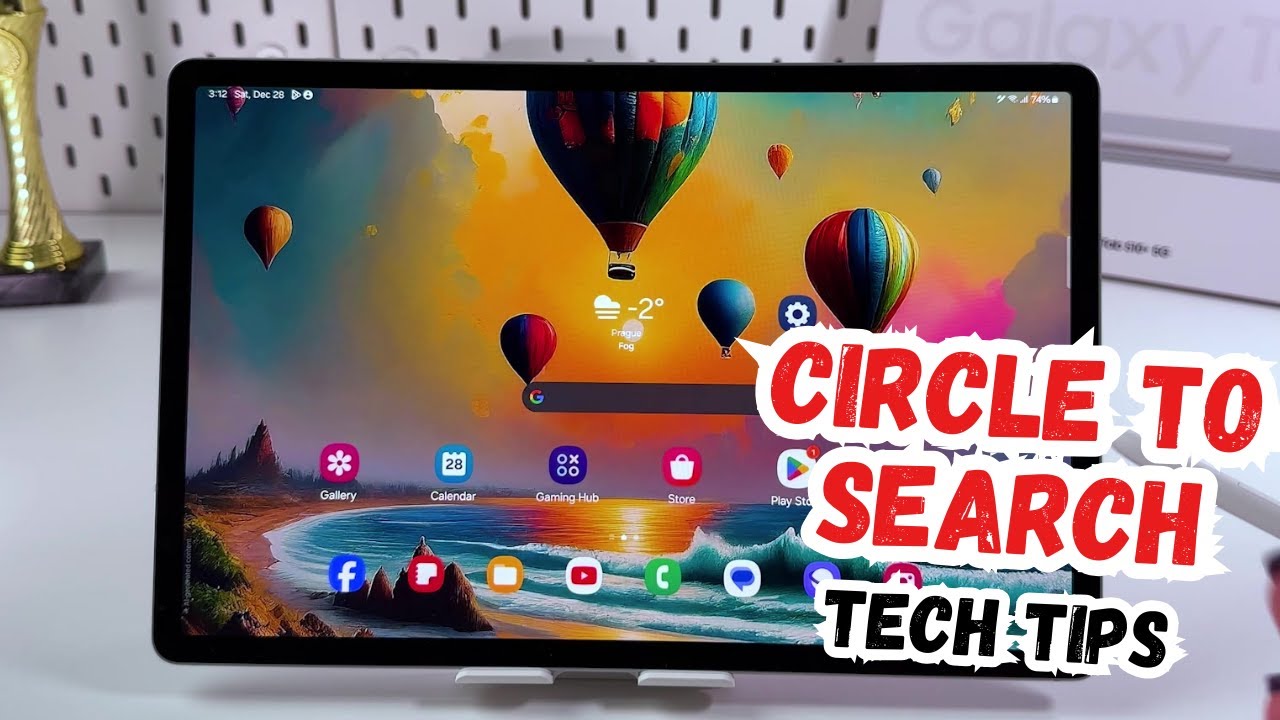 How to Use Circle to Search on Samsung Galaxy Tab S10+ 5G - YouTube