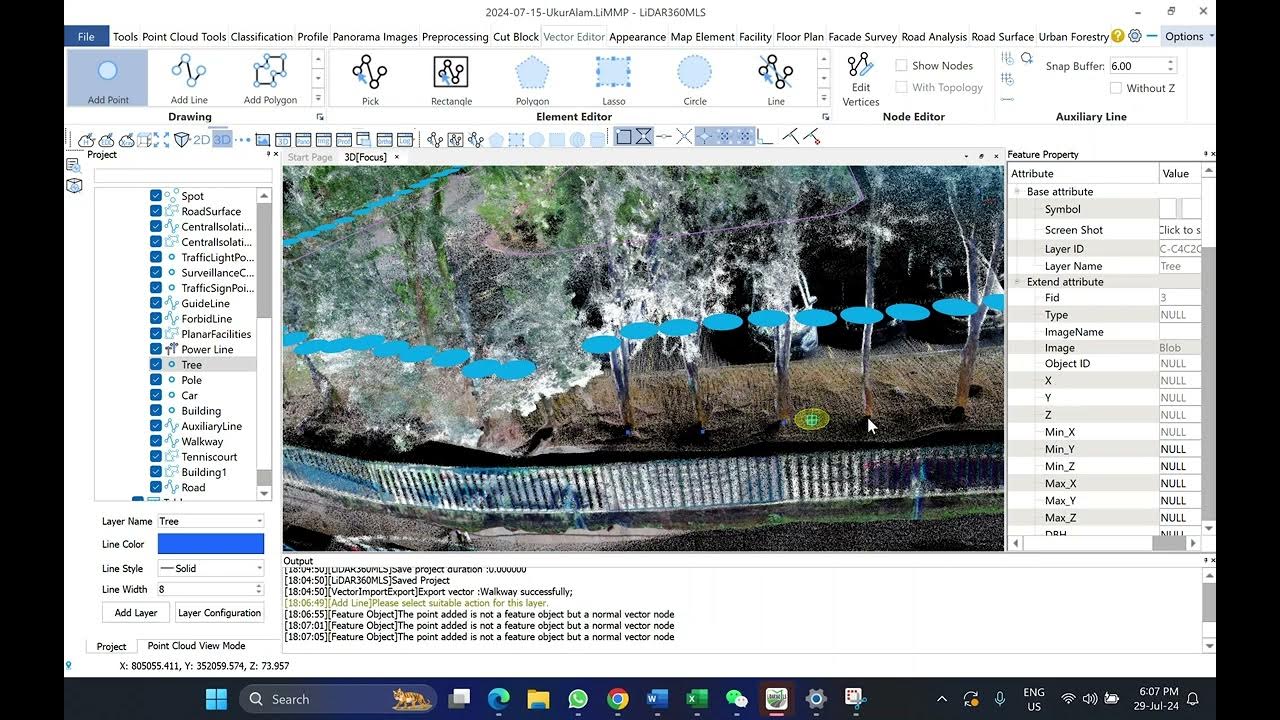Digitizing the SLAM data in Shp file - YouTube